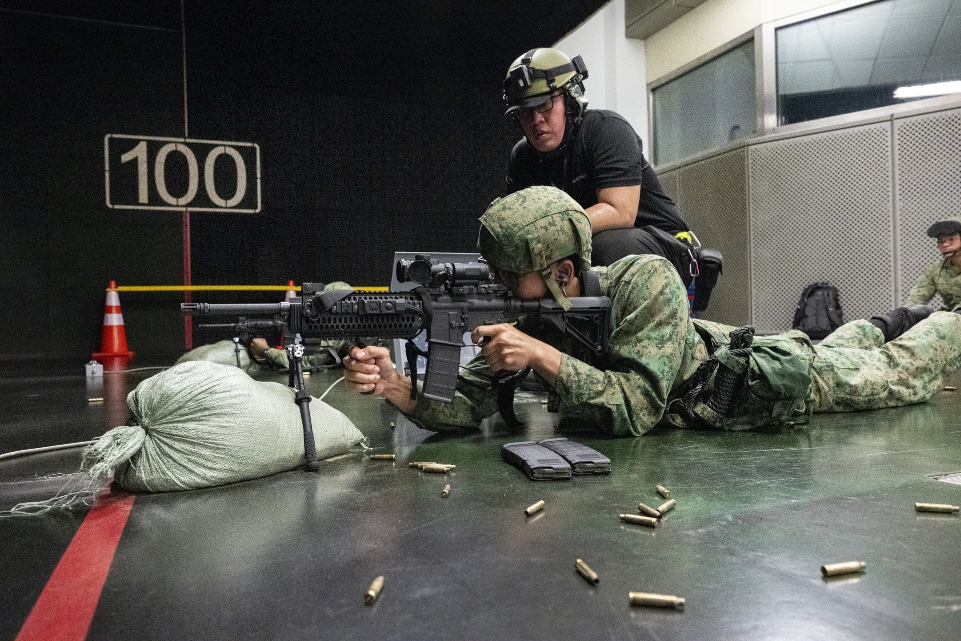 SAF equips active combat & combat support units with new light machine gun