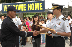 FRENCH UNDER-SECRETARY OF DEFENCE FOR POLICY CALLS ON MR TEO