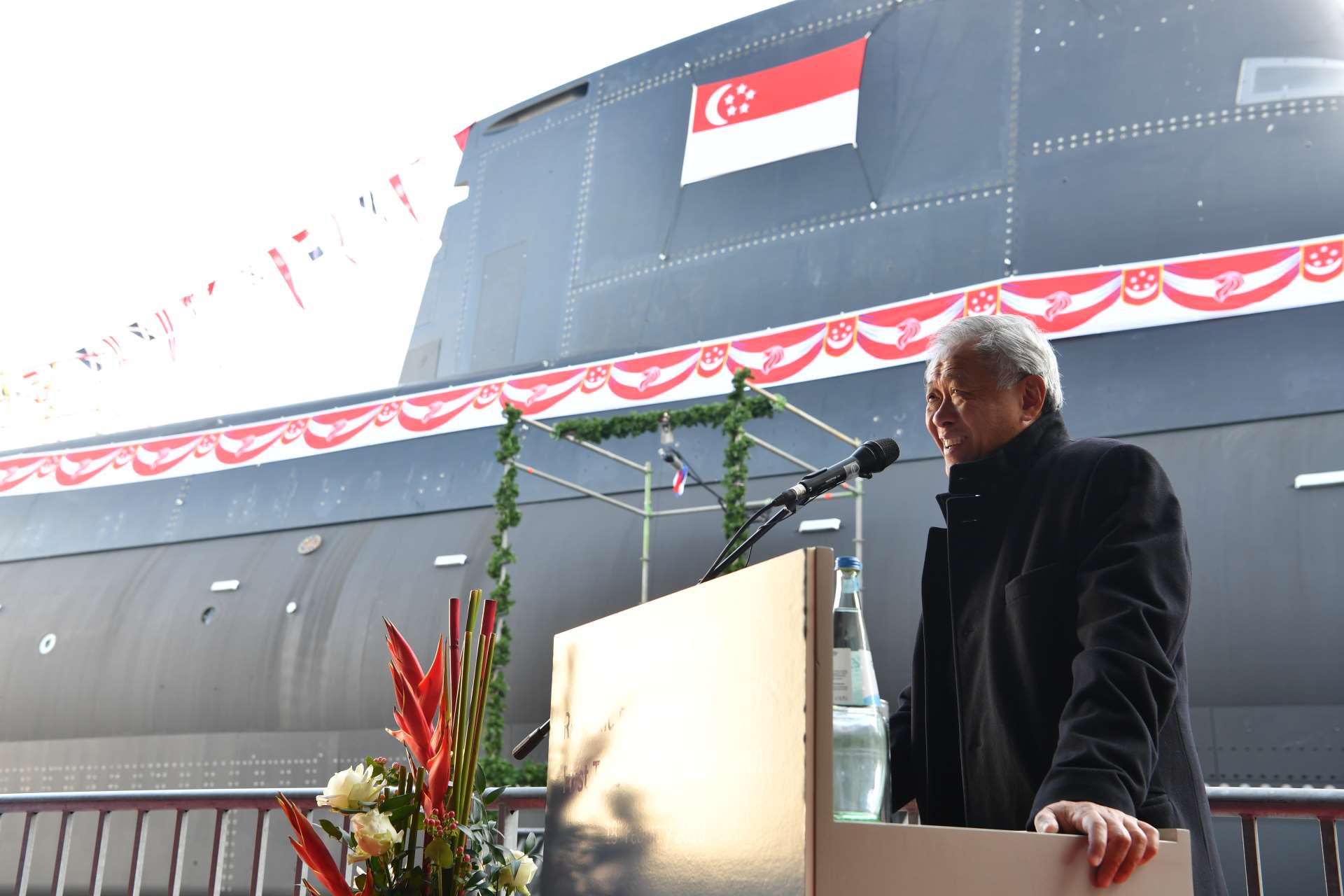 NAVY LAUNCHES FIRST INVINCIBLE-CLASS SUBMARINE