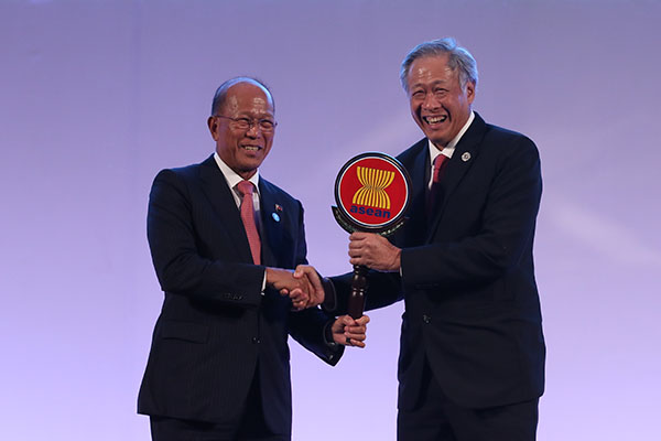 SINGAPORE TAKES OVER AS ADMM CHAIRMAN; MAPS OUT KEY THRUSTS