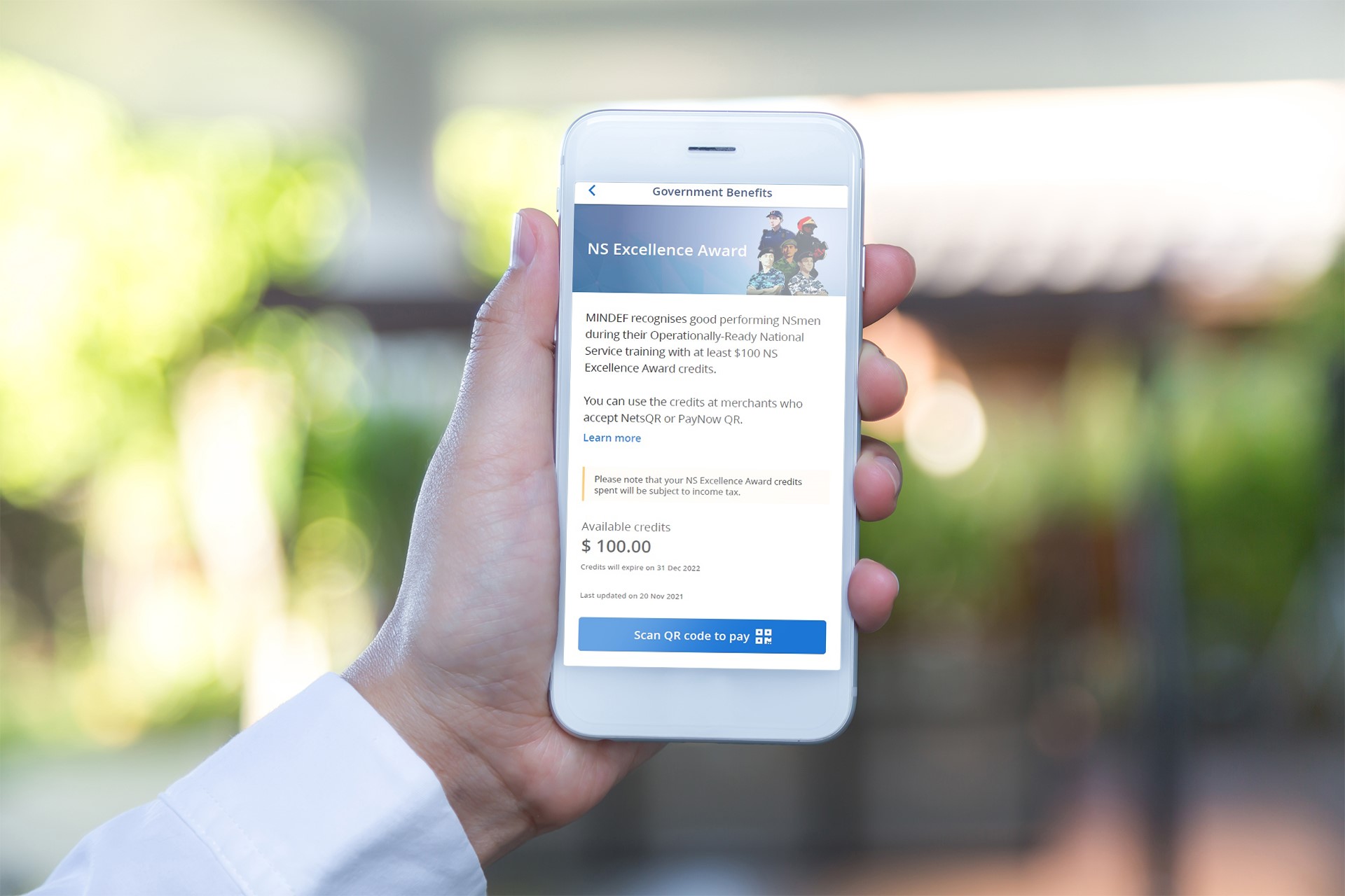 DOING MORE FOR OUR NATIONAL SERVICEMEN